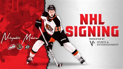 Vp Sports And Entertainment Presents 2025 Whl Champion Muhonen Signs