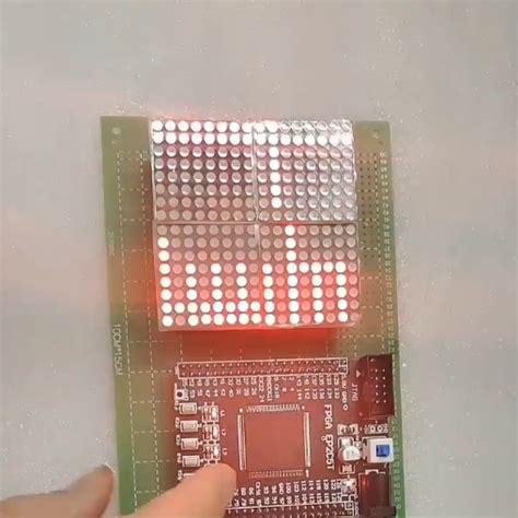 基于FPGA的点阵屏设计基于Quartus ii开发Verilog编程语言也可移植到vivado开发 mysyn 博客园