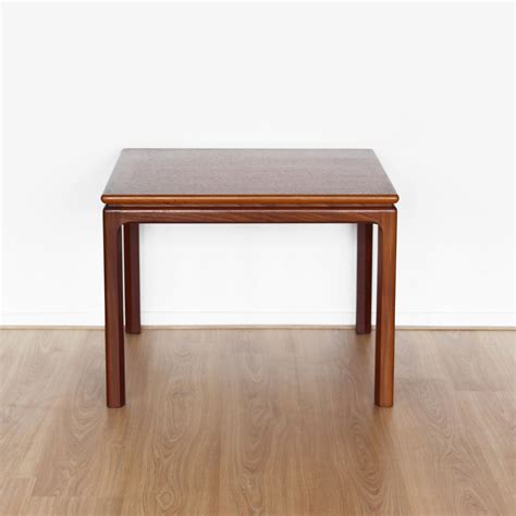 Teak Square Side Or Coffee Table 1960s 63055