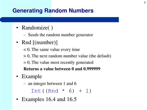 ppt visual basic programming ii lecture 6 powerpoint presentation