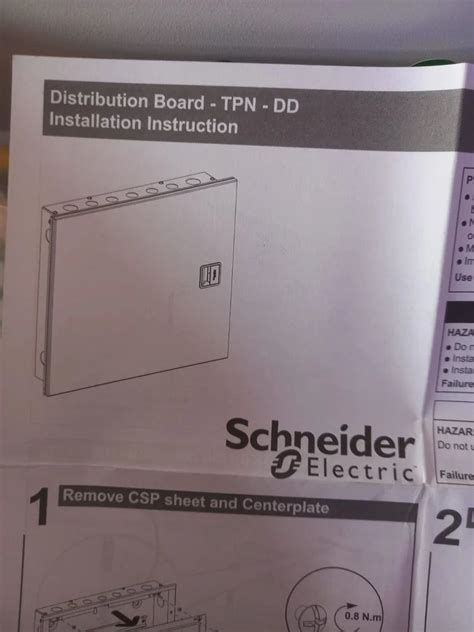 Single Phase 220 240 V Schneider Acti 9 Tpn 4way Db At ₹ 2400 Piece In Lucknow