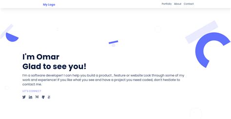 GitHub Omar Ahmed Portfolio Setup And Mobile Version Skeleton First Complex Project In