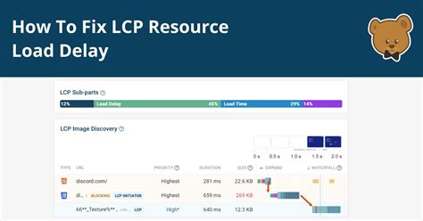 How To Fix Lcp Resource Load Delay Debugbear Debugbear