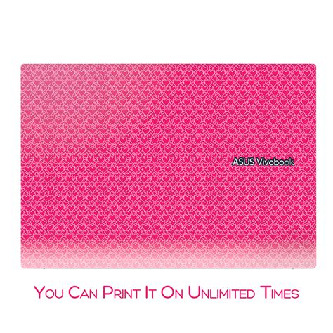 Asus Vivobook Asus Laptop Skin With Keyboard Stickers Set Of Multi Colors Asus Vivobook