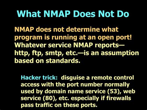 Ppt Using Nessus And Nmap To Audit Large Networks Powerpoint