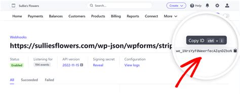 Setting Up Stripe Webhooks Wpforms