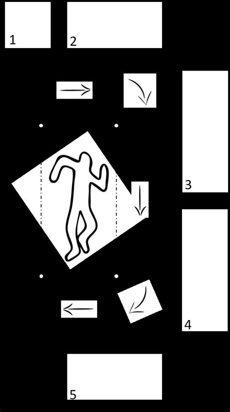 Graphical Representation Of The Setting The Numbered Rectangles Are Download Scientific