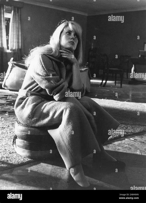 French Actress Catherine Deneuve In Repulsion 1965 Director Roman