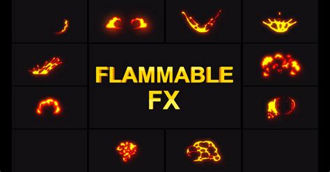 Flammable Fx 시각 효과 Unity Asset Store