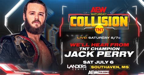 Jack Perry Segment, Trios Match, More Added To AEW Collision