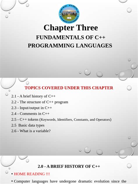 chapter 3 fundamentals of c programming languages pdf variable computer science c