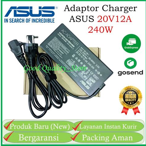 Jual Adapter Charger Laptop Asus Tuf Gaming F Fx Adp Eb V A W Original Shopee