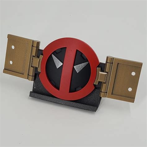 Deadpool Belt Buckle Etsy