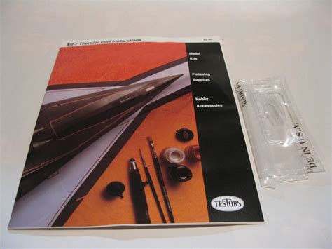 Xr 7 Thunder Dart Model Kit By Testors In 1 72 Scale 1749685658