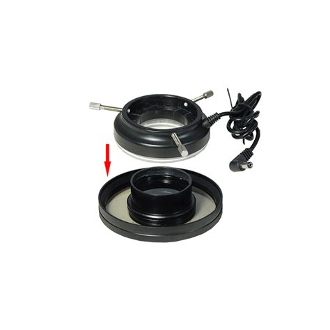 Simple Rotating Polarizer And Analyzer Kit For Led Microscope Ring Light