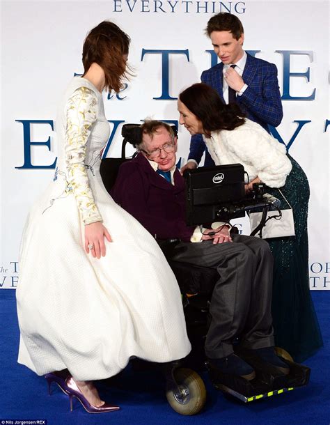 Stephen Hawking With First Wife Jane At The Theory Of Everything