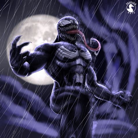 Finished My Venom Fanart Hope You Guys Like It D R Spiderman