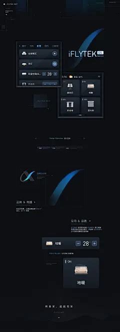 讯即屏发 Aiot面板界面设计大赛 App Uicn用户体验设计平台 花瓣网