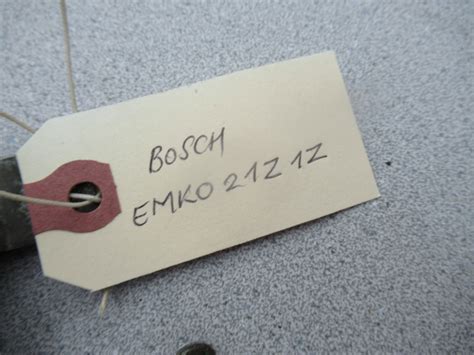 Porsche 356 B C Radio Interference Condenser Bosch Emko 21z 1z C 401 Ebay