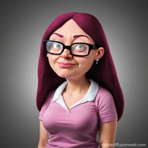 Meg Griffin Portrait Stable Diffusion Online