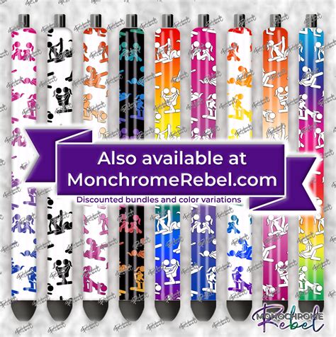 Loving Ladies Sex Stick Figures Pastel Rainbow On Black Seamless Pen Wrap Digital Design Png