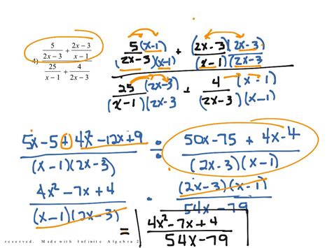 Simplify Complex Fractions Worksheet Printable Word Searches
