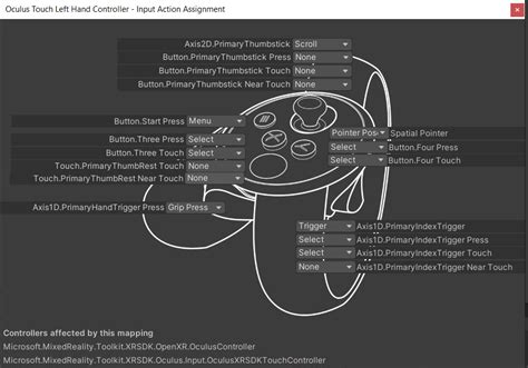 Controller Mapping Not Working When Building For Quest 2 Using Mrtk