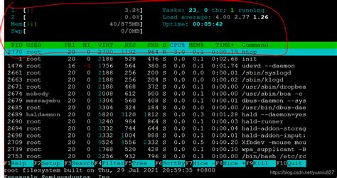 arm linux开发环境之（htop命令移植） htop移植 yl837的博客 csdn博客
