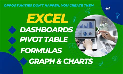 do excel dashboard graphs charts pivot table and formulas by babar
