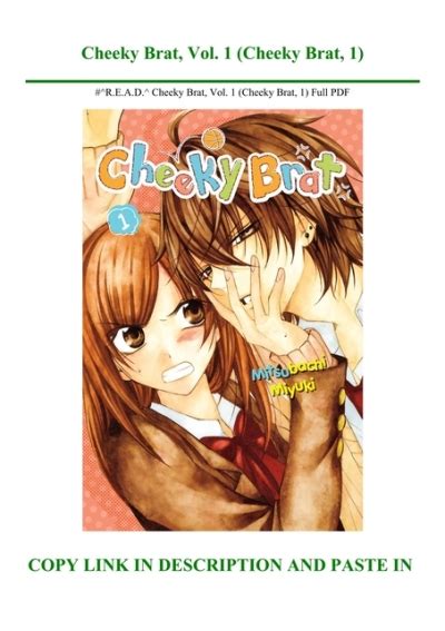 R E A D Cheeky Brat Vol 1 Cheeky Brat 1 Full Pdf