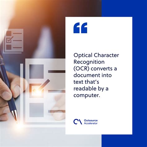 The Transformative Power Of Ocr Technology Outsource Accelerator