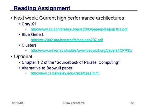 High Performance Programming On A Single Processor Memory
