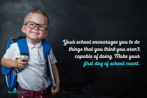 First Day At School Quotes
