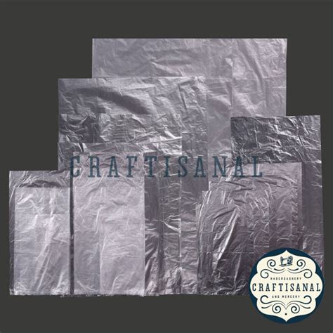 Hd Plastic Labo Bag Plain 100pcs Pack Lazada Ph