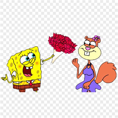 Spongebob X Sandy