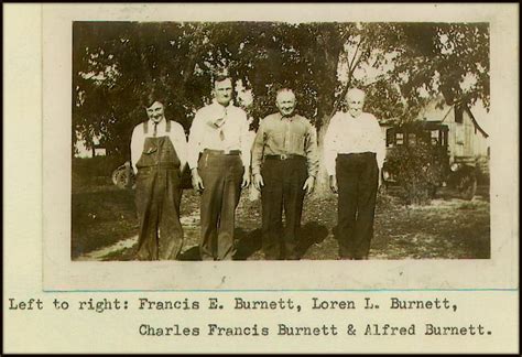 burnett alfred memorial page