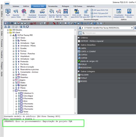 Tqs Revit Export Error Autodesk Community Tqs Revit Export Error Autodesk Community