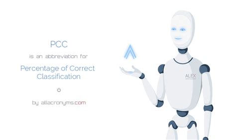 Pcc Percentage Of Correct Classification