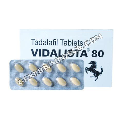 Buy Vidalista 80 Mg Tadalafil Price Reviews Use Gmuk