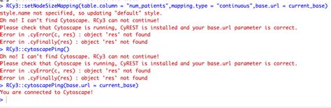 Setnodesizemapping Doesnt Recognize Baseurl · Issue 191 · Cytoscape