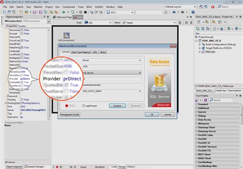 Connecting To Sql Server From Mac Os X In Direct Mode Using Sdac