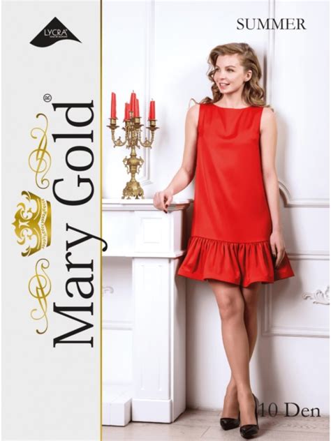 Mary Gold Summer Ciorapi 10 Den Culoarea Piciorului