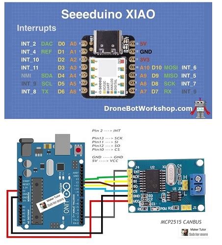 MCP2515 Controlled By Seeeduino General Guidance Arduino Forum