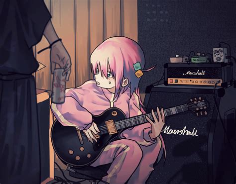 Gotoh Hitori Bocchi The Rock Drawn By Zongchi Danbooru