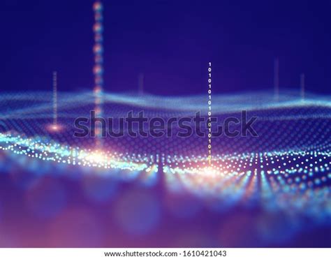 Machine Learning Big Data Analytics Artificial Stock Illustration 1610421043