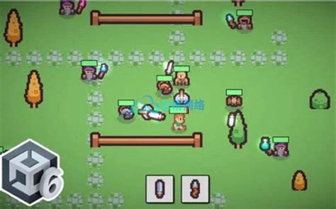 在unity 6中学习创建2d rpg：构建带有完整战斗系统和不同敌人的游戏 云桥网cg资源站