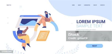 웹 사이트 Ui 인터페이스 웹 응용 프로그램 개발 프로그램 소프트웨어 최적화를 만드는 혼합 인종 개발자 가공의 인물에 대한 스톡