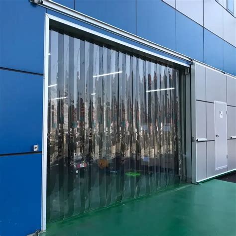 Other Industrial Goods 냉동탑차온도유지p냉장탑차온도유지p황투명비닐커튼haccp커튼공장출입문냉기유지 On