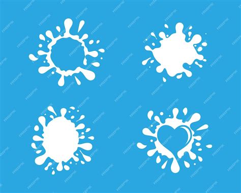 Premium Vector Splash Vector Icon Illustration Design