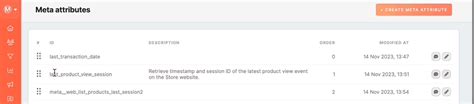 Meta Attributes Setup Meiro Docs